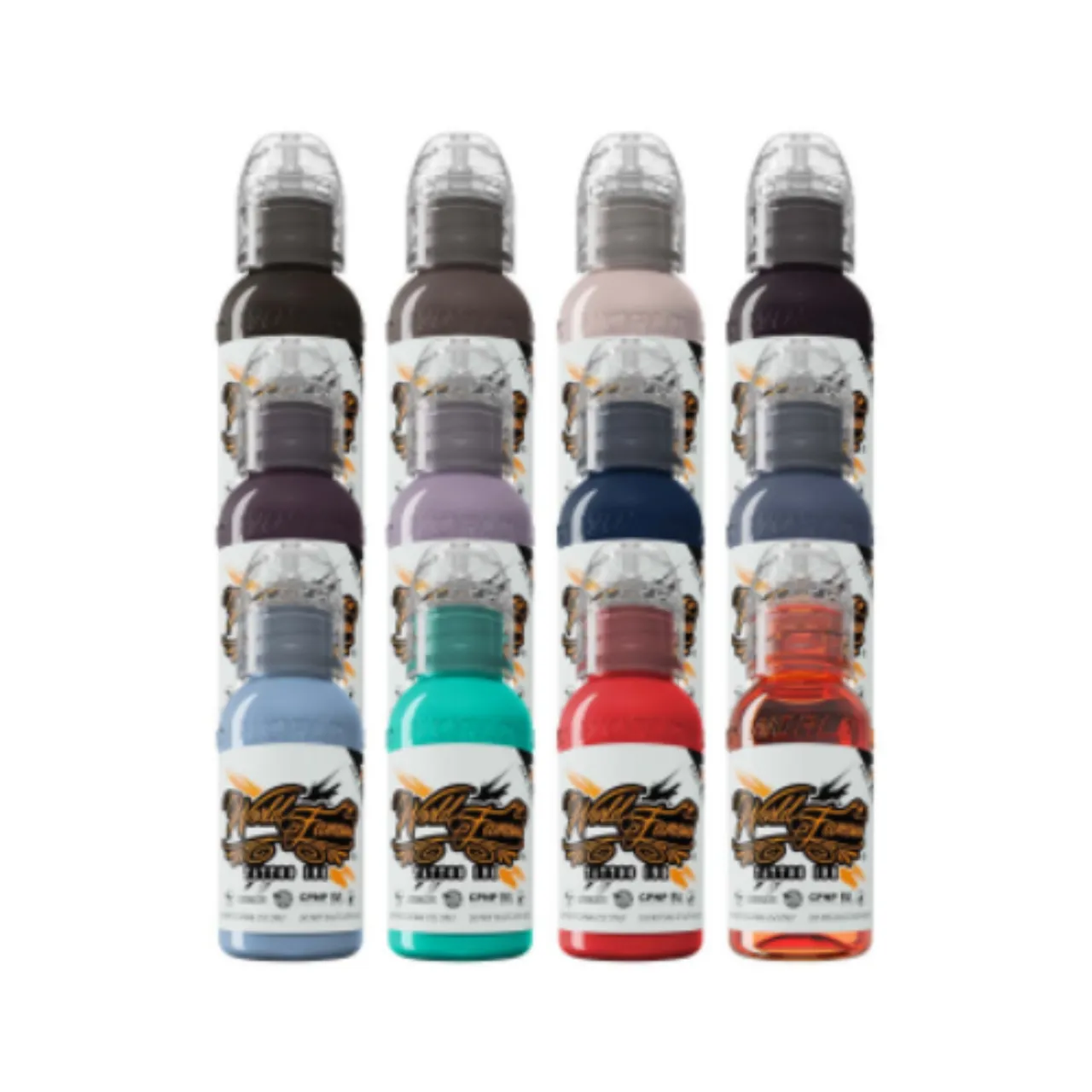 WORLD FAMOUS - Complete Set of 12 Chris Rigoni Shapes & Shadows - Papa Ink